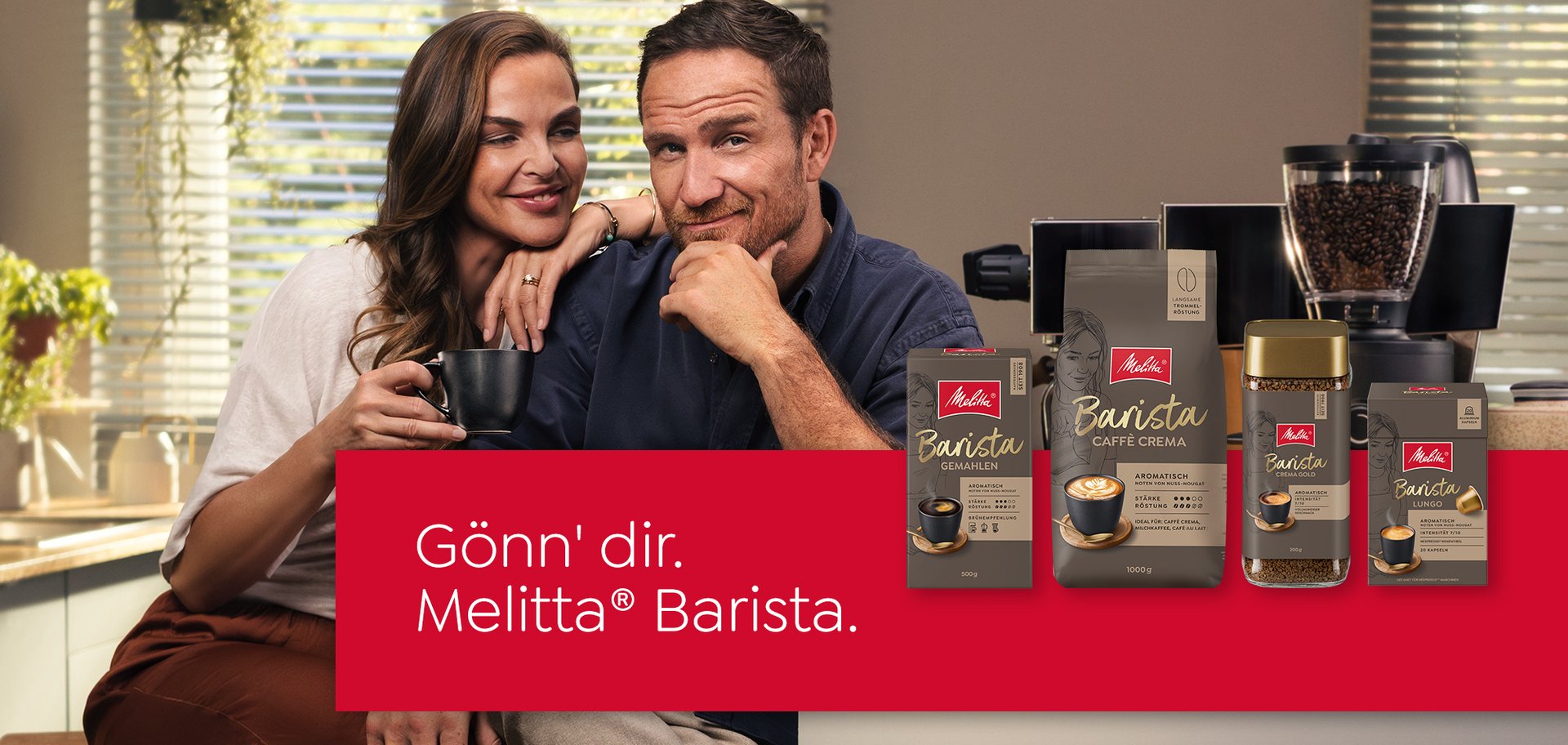 Gönn' dir. Melitta® Barista